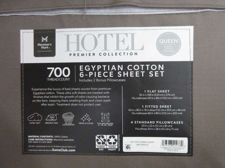 2) Members Mark Sheet Sets - Prime Time Auctions, Inc.