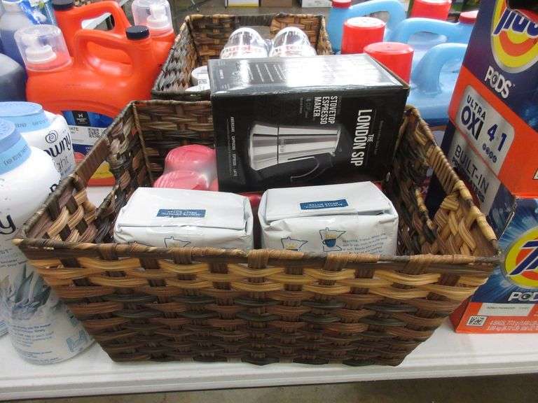 London Sip Espresso Maker, 2) Camerons Ground Coffee, Coffee Mate ...