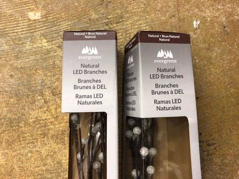 2) Natural LED Branches - Prime Time Auctions, Inc.