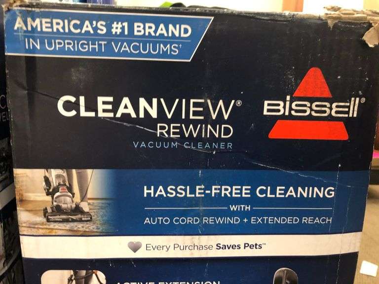 Bissel Clean View Rewind Vacuum Cleaner* - Prime Time Auctions, Inc.