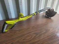 Ryobi Cordless Weed Eater, Ryobi 31cc Weed Eater - Prime Time Auctions ...