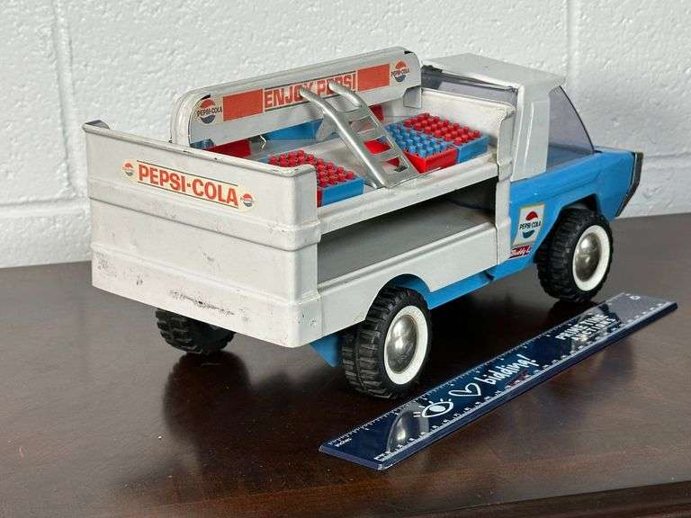 Pepsi Cola Delivery Truck Buddy L, Dolly Carts - Prime Time Auctions, Inc.