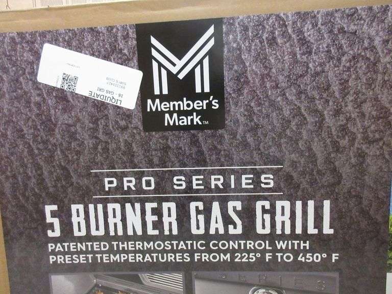 Members Mark Gas Grill - Prime Time Auctions, Inc.