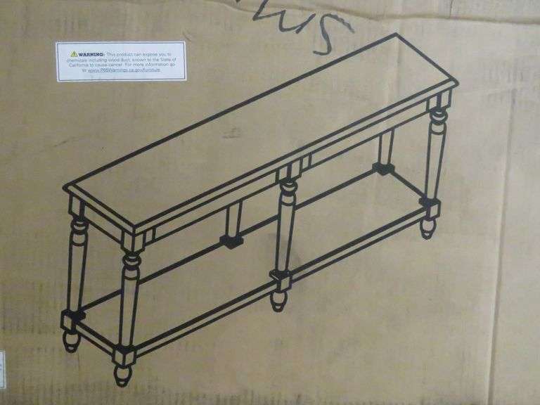 World Market Everett Foyer Table - Prime Time Auctions, Inc.