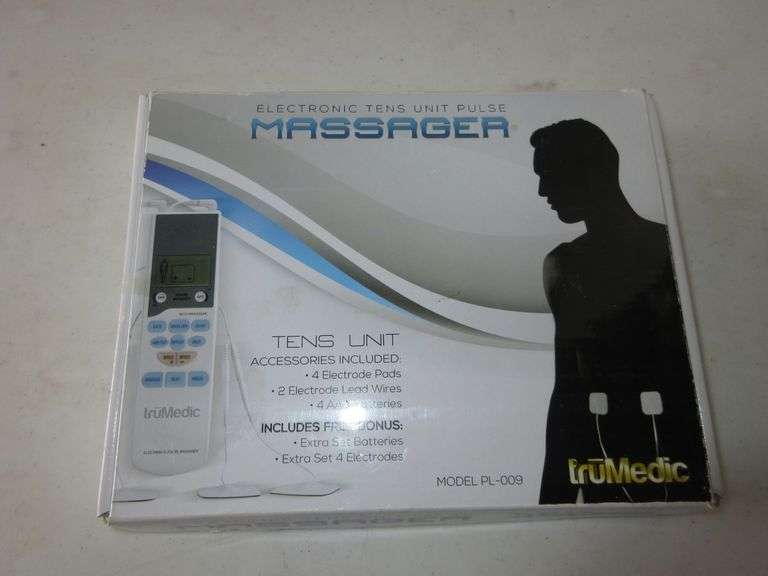 Electronic Tens Unit Pulse Massager - Prime Time Auctions, Inc.