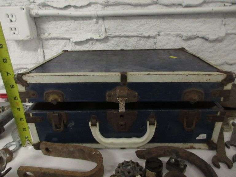 Old Case with Vintage Tools - Prime Time Auctions, Inc.