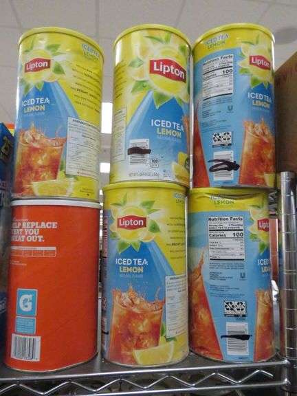 5) Lipton Iced Tea, Gatorade - Prime Time Auctions, Inc.