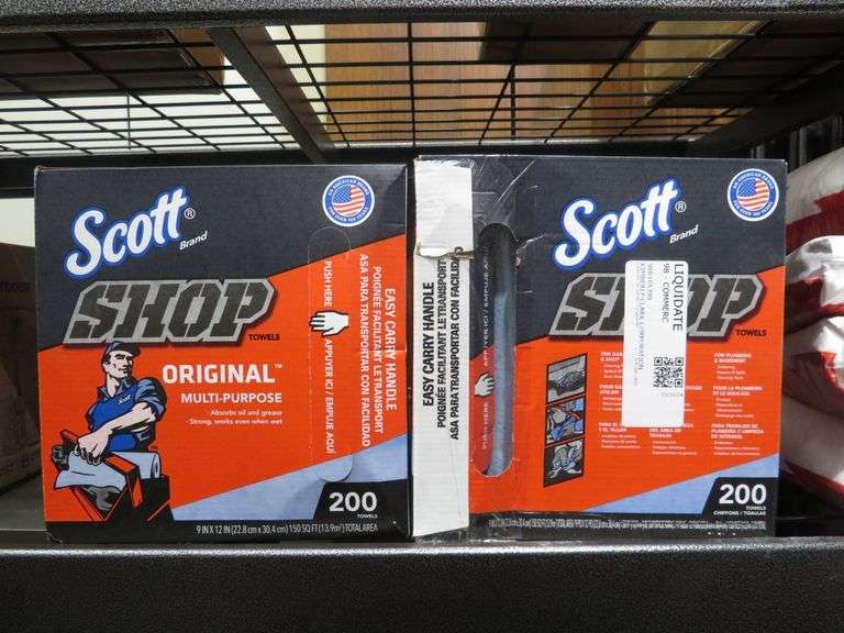 2) Scott Shop Towels - Prime Time Auctions, Inc.