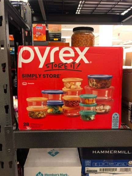 Pyrex Glass Storage Set - Prime Time Auctions, Inc.