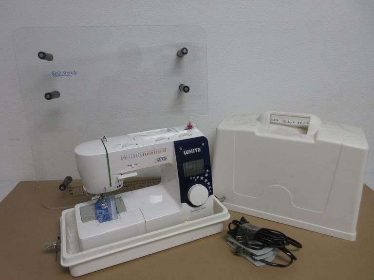 White Quilter's Star Sewing Machine, - Prime Time Auctions, Inc.