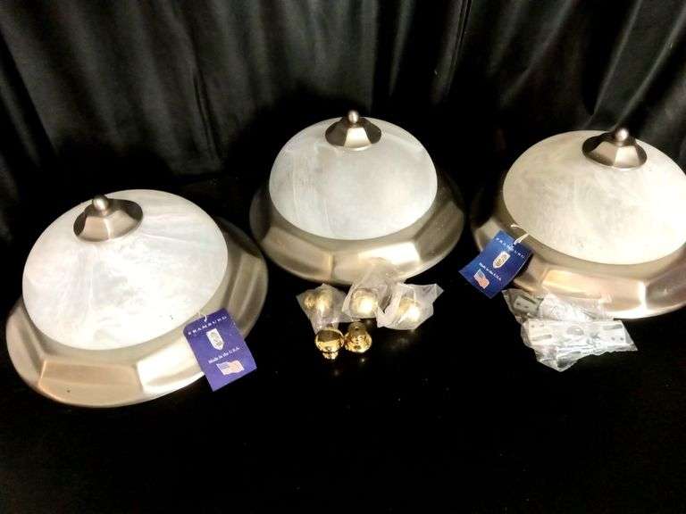 Ceiling Lights, Brass Knobs - Prime Time Auctions, Inc.