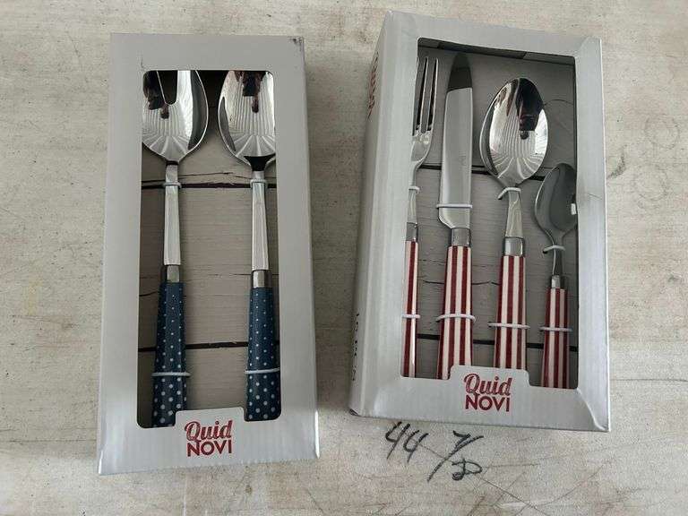 2) Quid Novi Silverware - Prime Time Auctions, Inc.