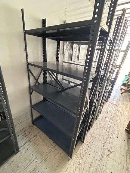 2 Sided Metal Shelf - Prime Time Auctions, Inc.