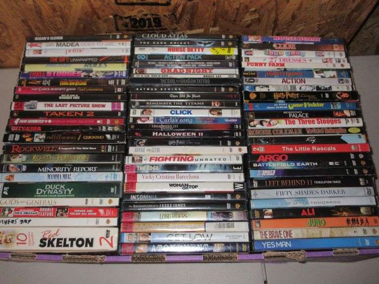 Assortment of Movies - Prime Time Auctions, Inc.
