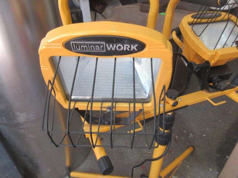 Luminar Work Portable Shop Light - Prime Time Auctions, Inc.