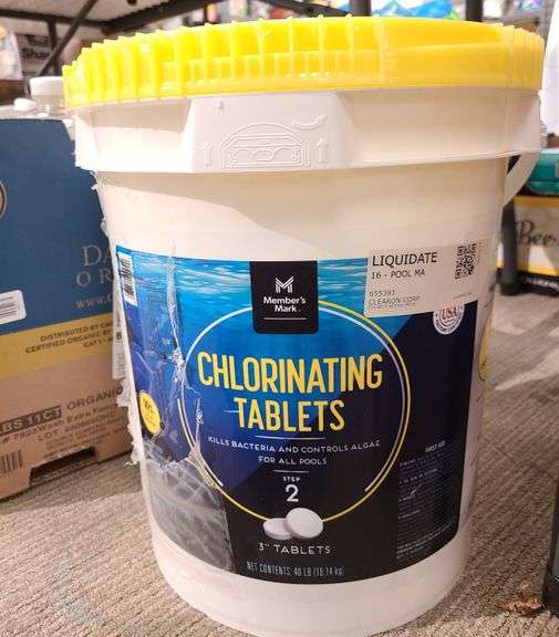 Chlorinating Tablets - Prime Time Auctions, Inc.