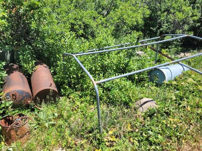 Pipe A-Frame, Steel Round Tubing, Tanks, Frames - Prime Time Auctions, Inc.