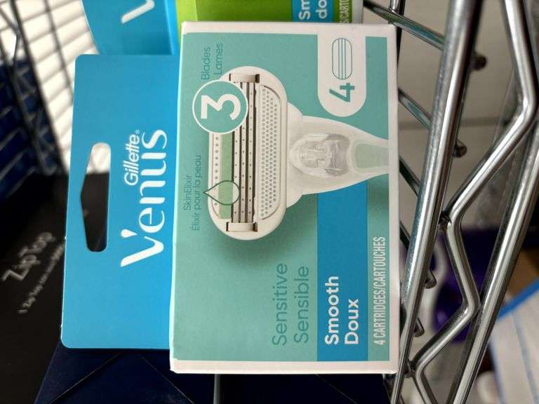 6) Gillette Razors and Razor Cartridges, Schick Intuition Catridges ...