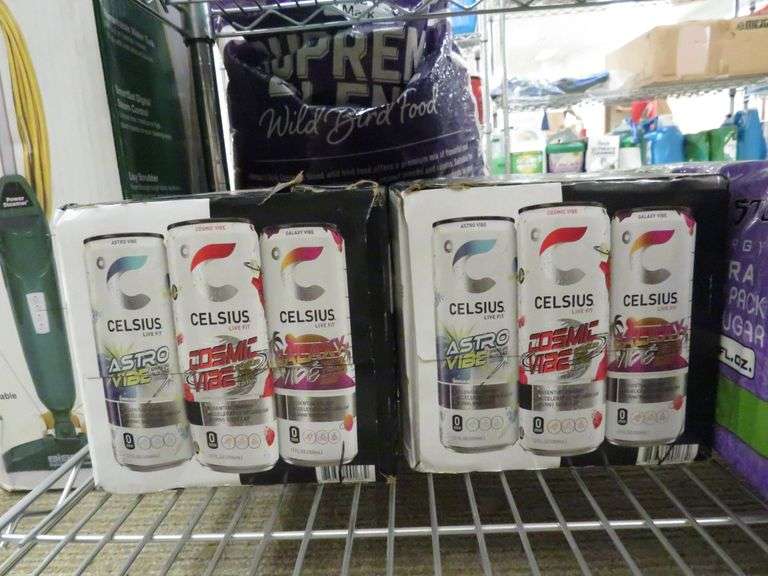 2) Celsius Drinks - Prime Time Auctions, Inc.