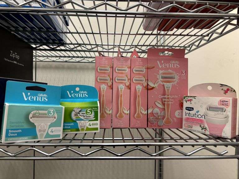 6) Gillette Razors and Razor Cartridges, Schick Intuition Catridges ...