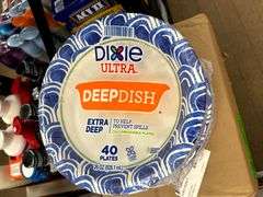 Dixie Paper Plates, Kraft Paper Bags - Prime Time Auctions, Inc.