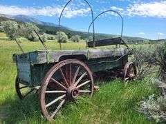 Prairie Schooner Wagon - Prime Time Auctions, Inc.