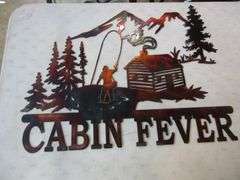 Metal Cabin Fever Sign, Wooden Love, Metal Kokopelli, More - Prime Time ...