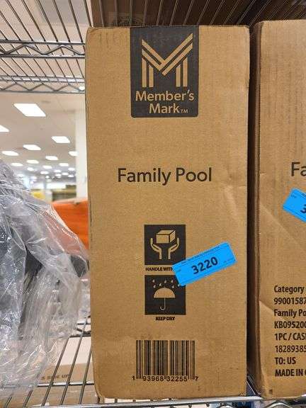 Member's Mark Family Pool - Prime Time Auctions, Inc.