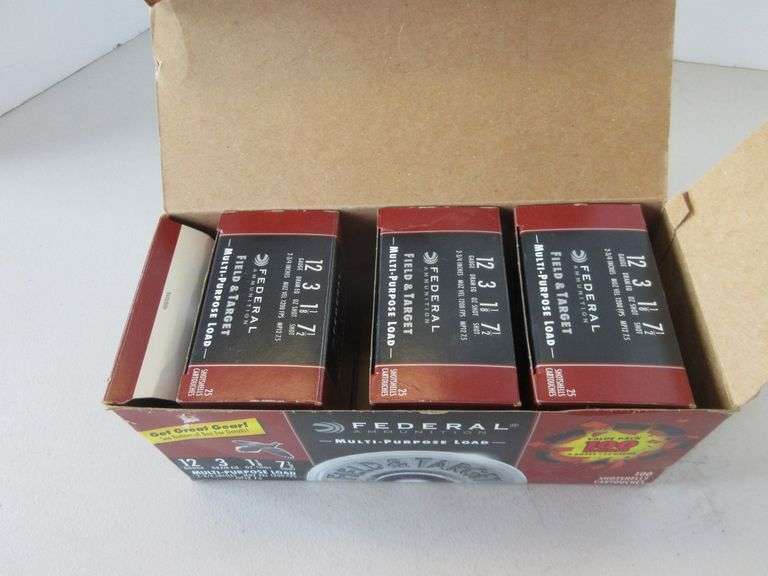 Federal 12ga Shotgun Shells - Prime Time Auctions, Inc.