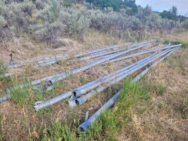 23) 4" Main Line Irrigation Pipes - Prime Time Auctions, Inc.