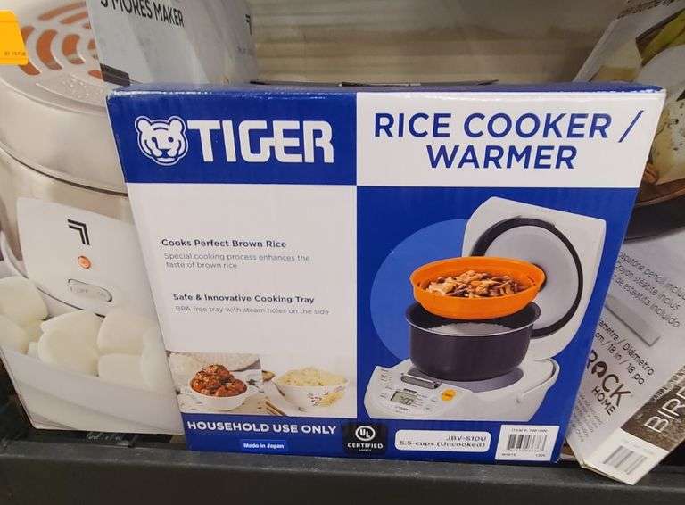 Tiger Rice Cooker/Warmer - Prime Time Auctions, Inc.