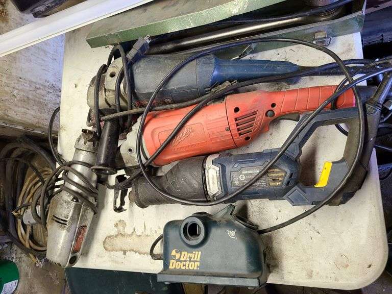 Power Tool Sharpener, Reciprocating Saw, Milwaukee Grinder, Bosch Saw ...