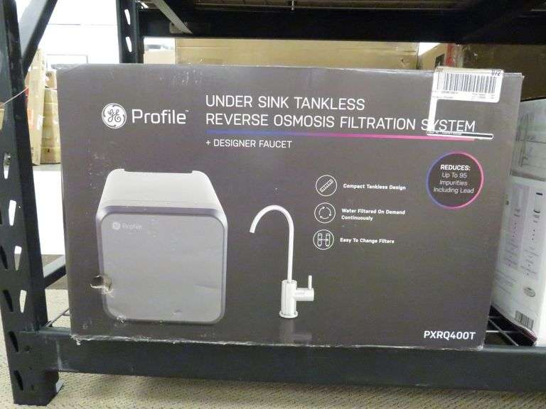 GE Profile Under Sink Tankless Reverse Osmosis Filtration System ...