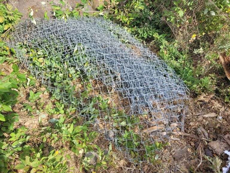 Chain Link Wire Roll, Metal Barrels with Wood, Spare Tires *Must Take ...