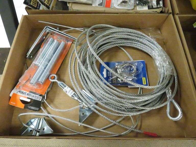 Extension Springs, Cable, Anchor Shackle - Prime Time Auctions, Inc.