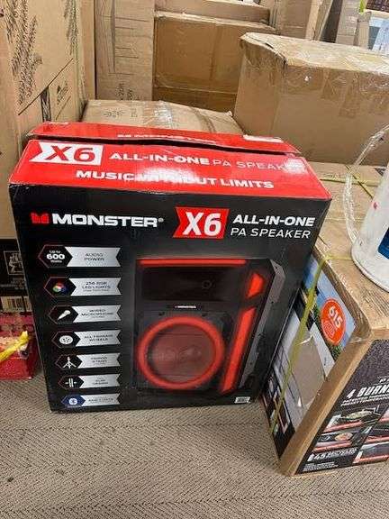 Monster PA Speaker - Prime Time Auctions, Inc.