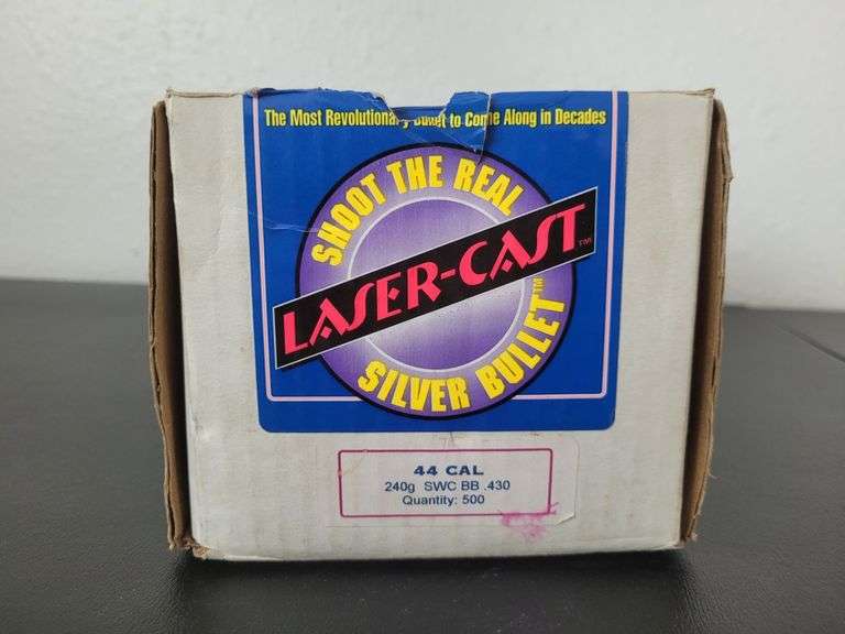 Laser-Cast 44 Cal Bullets - Prime Time Auctions, Inc.