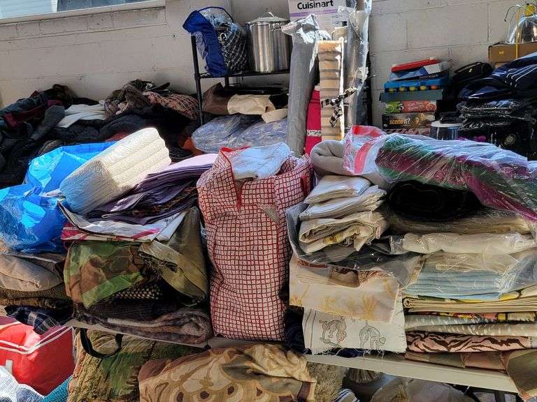 Assorted Material Remnants, Linens - Prime Time Auctions, Inc.