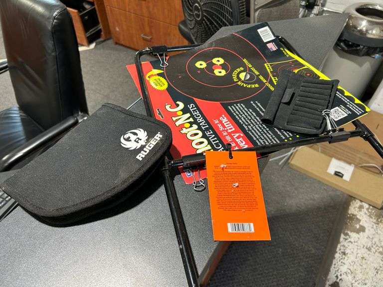 Target Stand, Targets, Pistol Case - Prime Time Auctions, Inc.