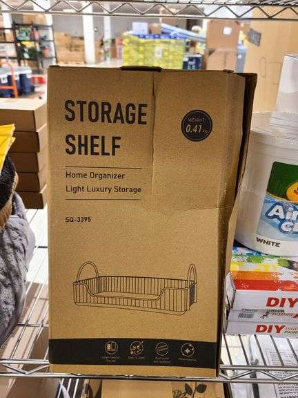 1) Storage Shelf and 2) Drawer Organizer Sets - Prime Time Auctions, Inc.