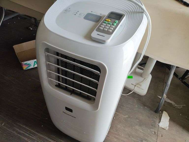 Hisense Portable AC with Remote - Prime Time Auctions, Inc.