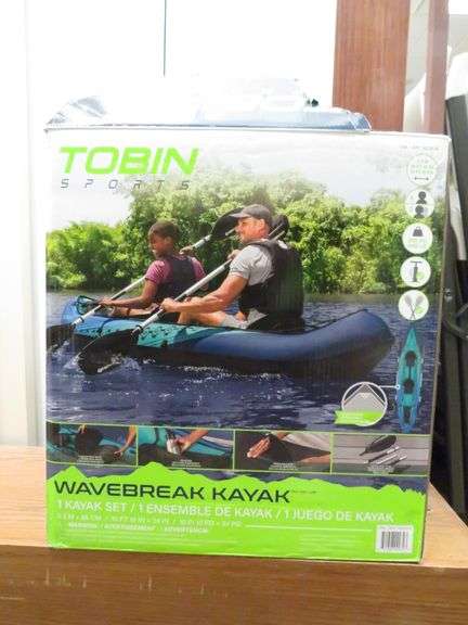 Tobin Sports Wavebreak Kayak * - Prime Time Auctions, Inc.