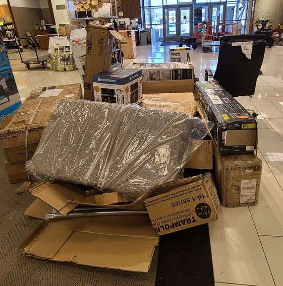 Contents of Corner: Damaged Items* - Prime Time Auctions, Inc.