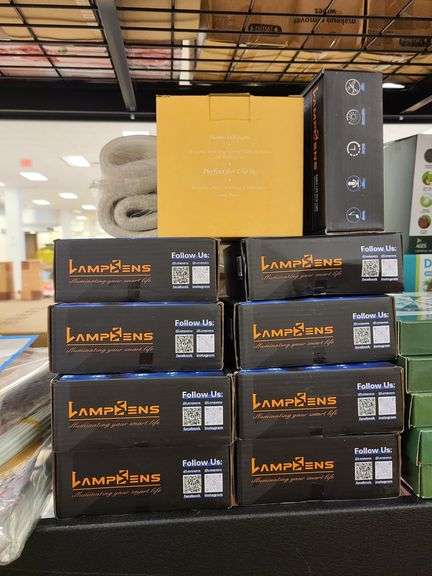 9) Lampsens LED Lights, String Lights - Prime Time Auctions, Inc.