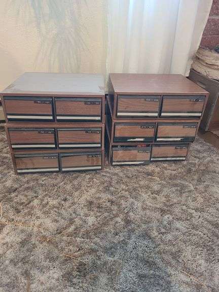 VHS Storage with Assortment of VHS Movies - Prime Time Auctions, Inc.