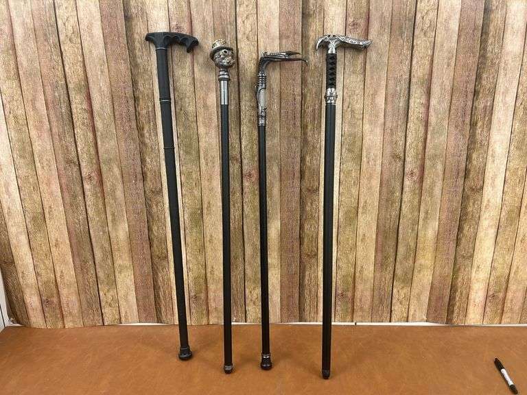 4) Hidden Sword Canes - Prime Time Auctions, Inc.
