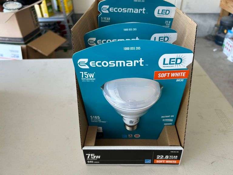 Ecosmart LED Bulbs - Prime Time Auctions, Inc.