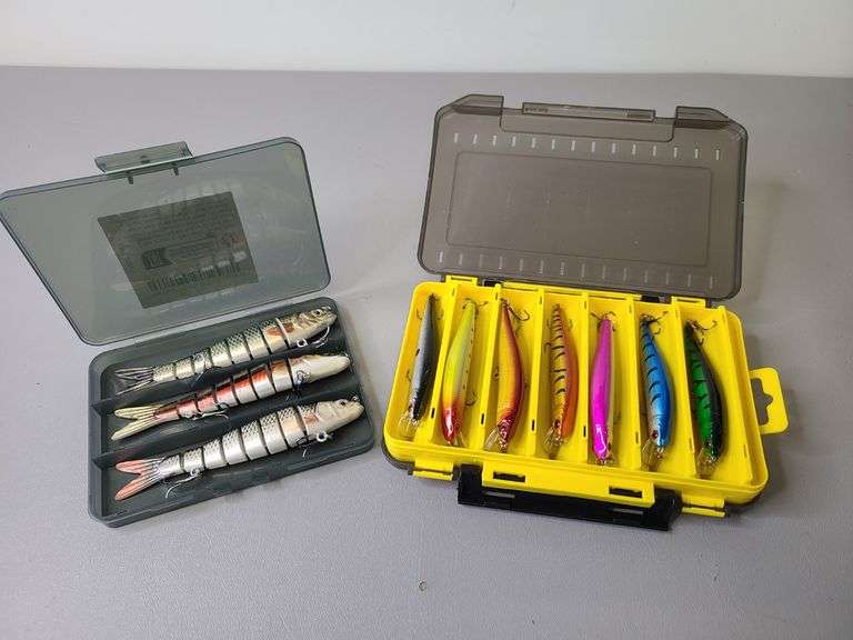 2) Cases of Fishing Lures - Prime Time Auctions, Inc.