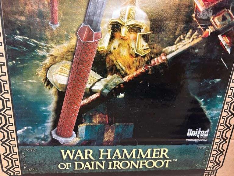 The Hobbit War Hammer of Dain Ironfoot - Prime Time Auctions, Inc.