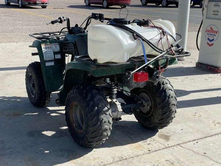 2001 Yamaha Four-Wheeler w/Sprayer - Prime Time Auctions, Inc.